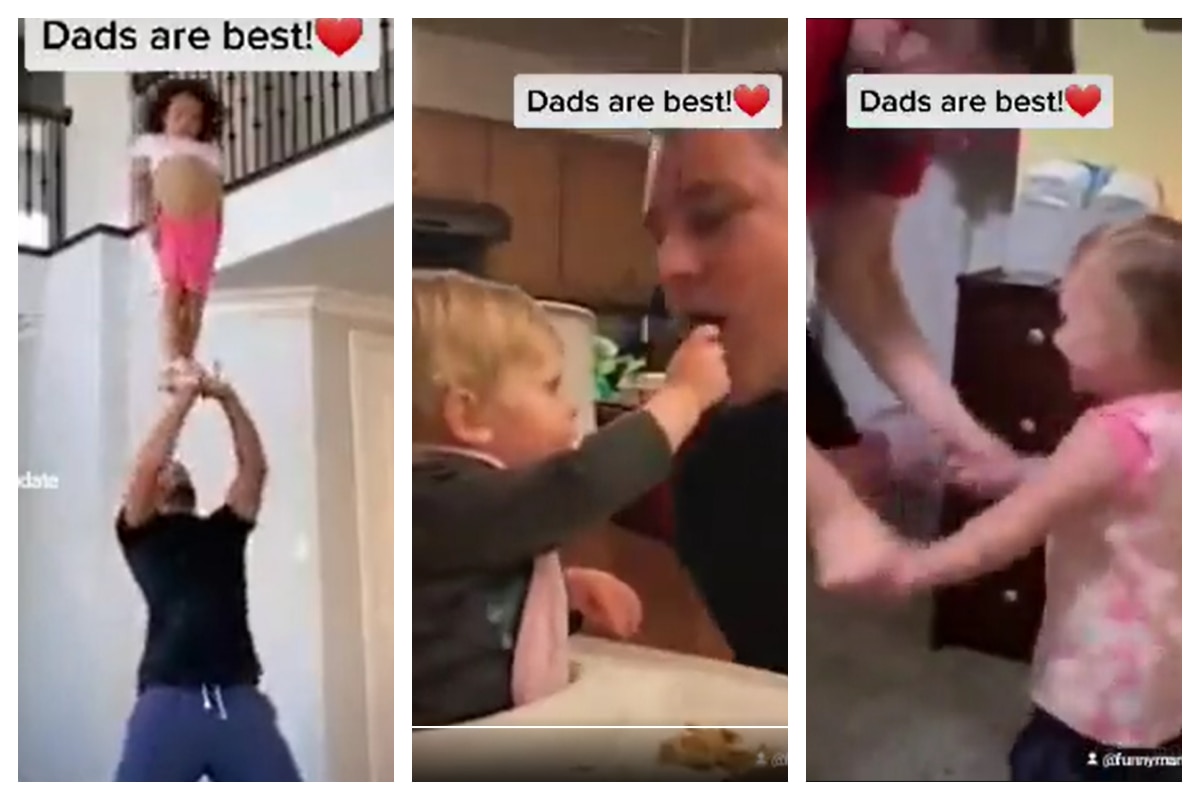 Viral Video Shows Why Dads Are Superheroes And Their Childs Best Friend ...