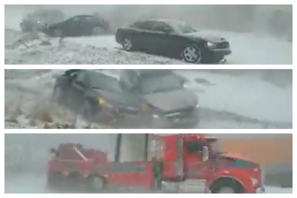 Viral Video Shows What Havoc Fog And Zero Visibility Can Cause On Road ...