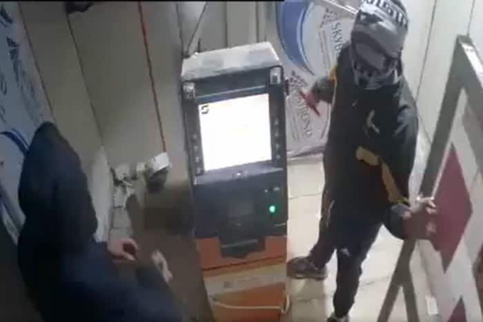 Video: Money Heist In Ajmer As Thieves Uproot ATM Machines, 2nd Case In ...