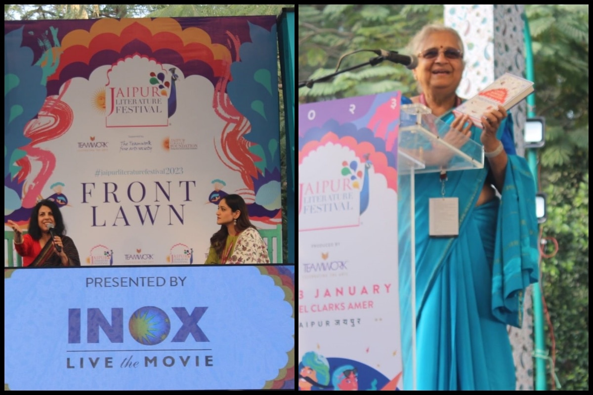 Experiences And Experiments With Words At JLF ’23 Day 4; Sudha Murty Talks On Importance Of Reading