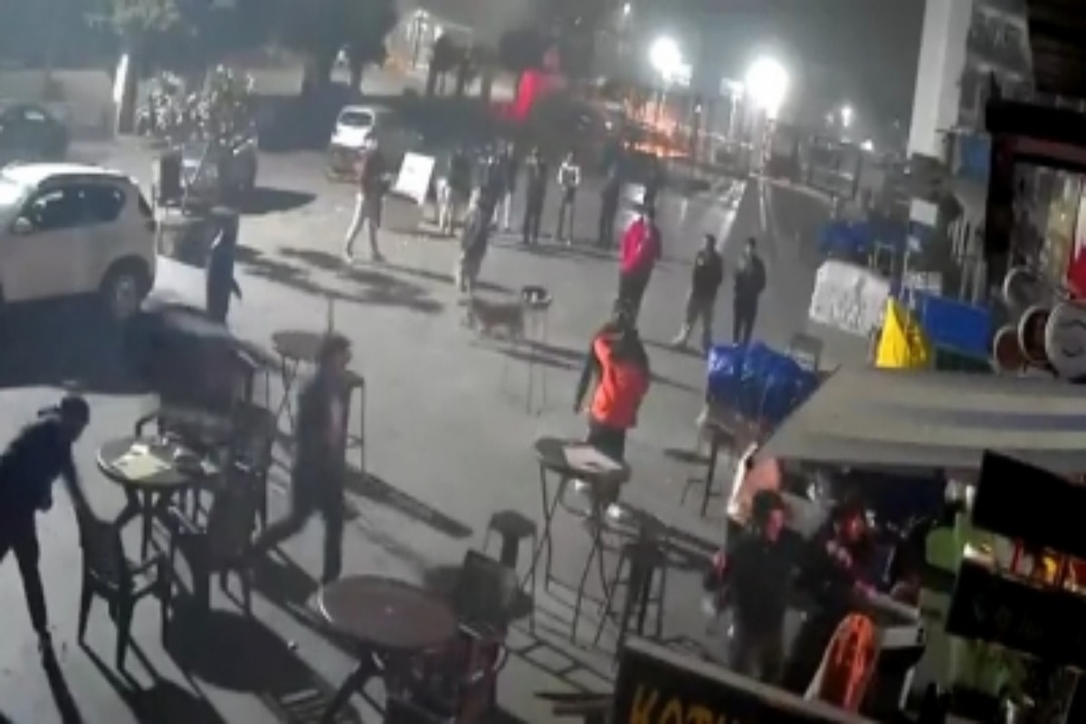 Caught On Camera: Men Throw Chairs, Hit Restaurant Owner With Sticks At ...