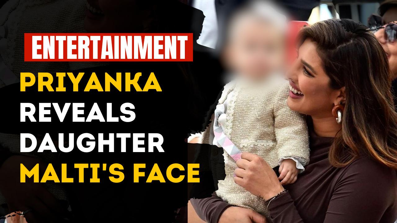 Priyanka Chopra Reveals Daughter Malti Marie Face To The World For The