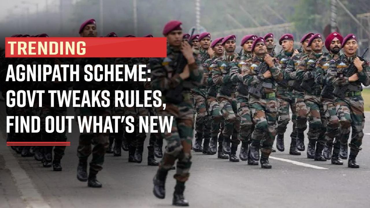 Agnipath Scheme: Government Tweaks Rules, Find Out What's New