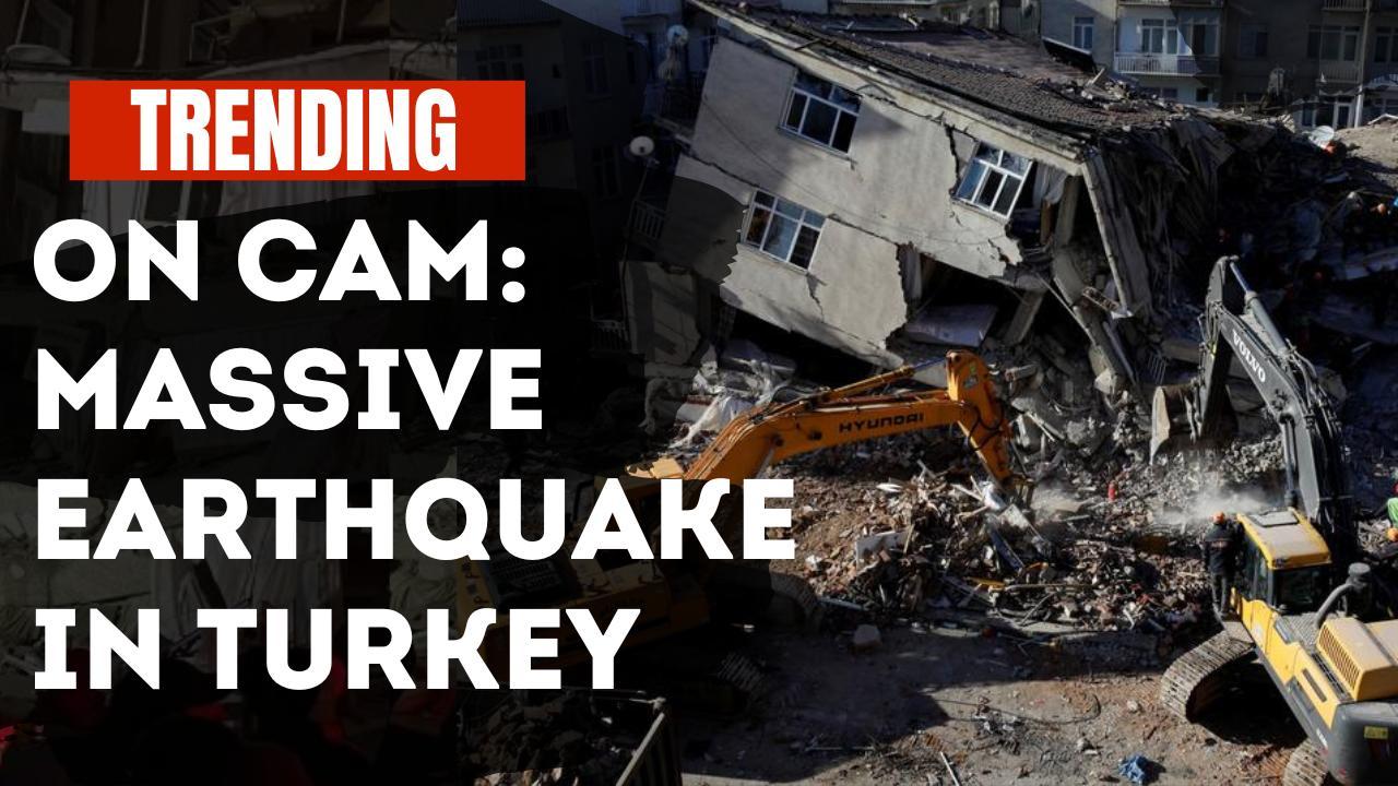 Massive Earthquake In Turkey: Building collapses, Several Dead | Watch ...