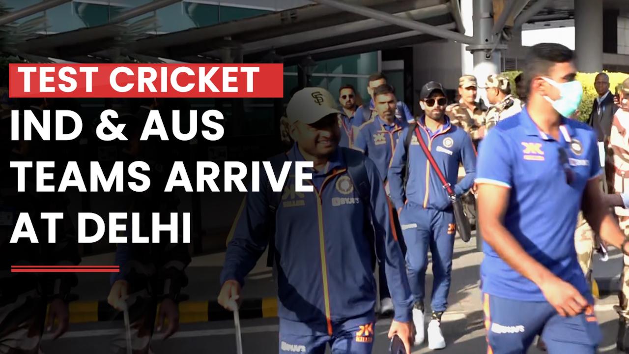 IND vs AUS 2nd Test: Indian And Australian Teams Arrive At Delhi ...