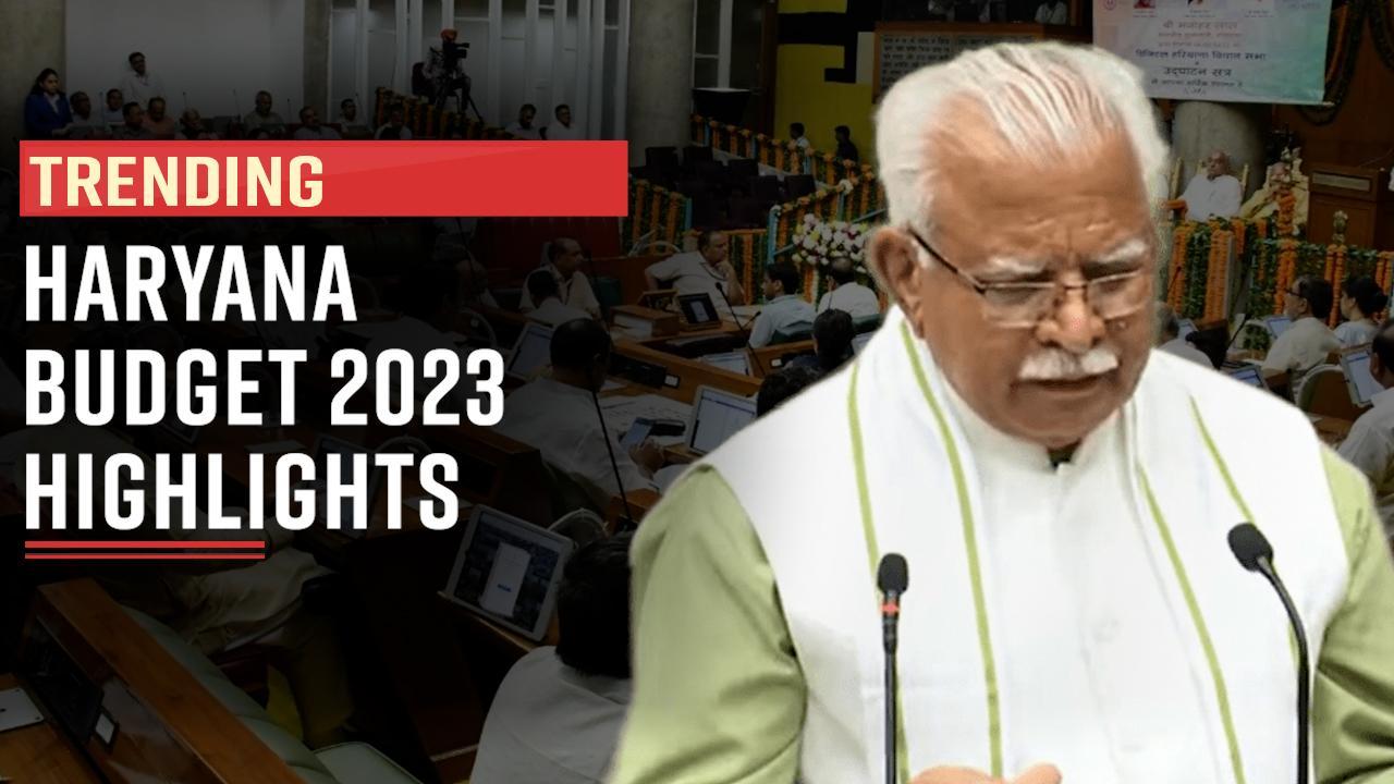 Haryana Budget Highlights 2023: Five Major Highlights By CM Khattar ...