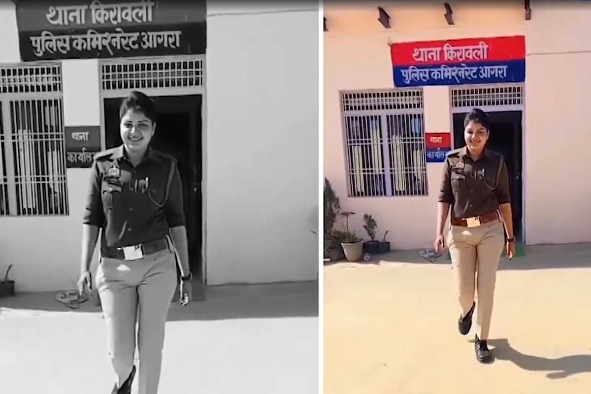 यूपी: आगरा में लेडी पुलिस कांस्टेबल को इंस्टाग्राम पर वीडियो शेयर करना ...