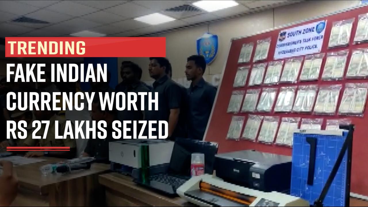 Trending News: Fake Currency Notes Worth Rs 27 Lakhs Seized, Two ...