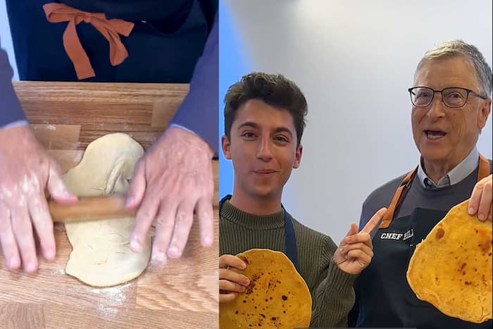 WATCH Video Bill Gates Makes Ghee Slathered Roti With Chef Eitan ...