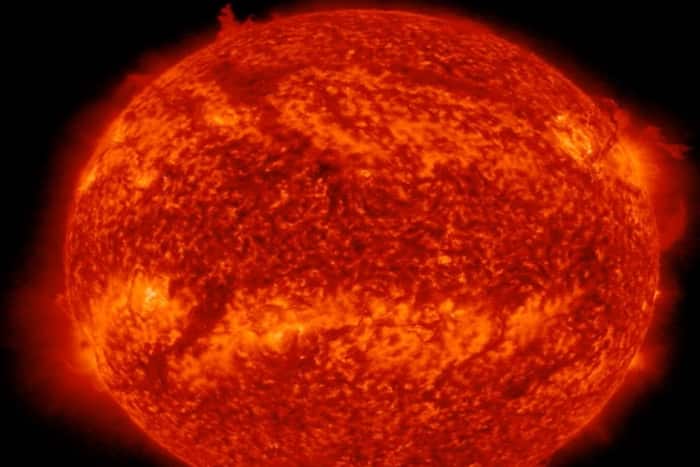 Video: Big Chunk Breaks Off Sun Video: Big Chunk Breaks Off Sun
