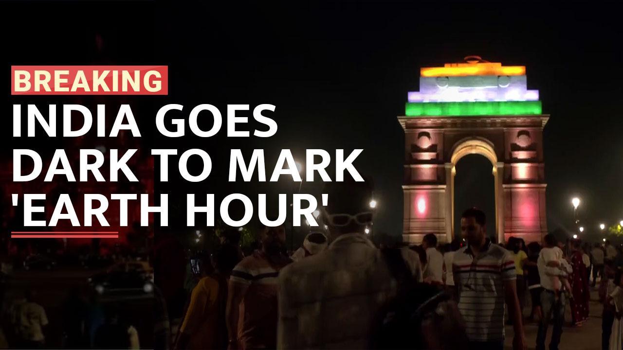 From Delhi To Kolkata, India Goes Dark To Mark ‘Earth Hour’ | Watch Video