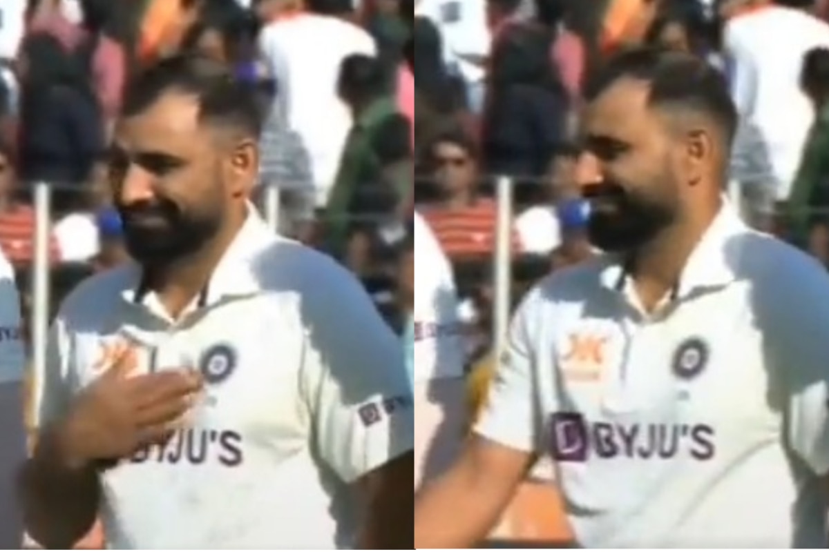 WATCH: Mohammed Shami Reaction After Shaking Hands With PM Narendra ...