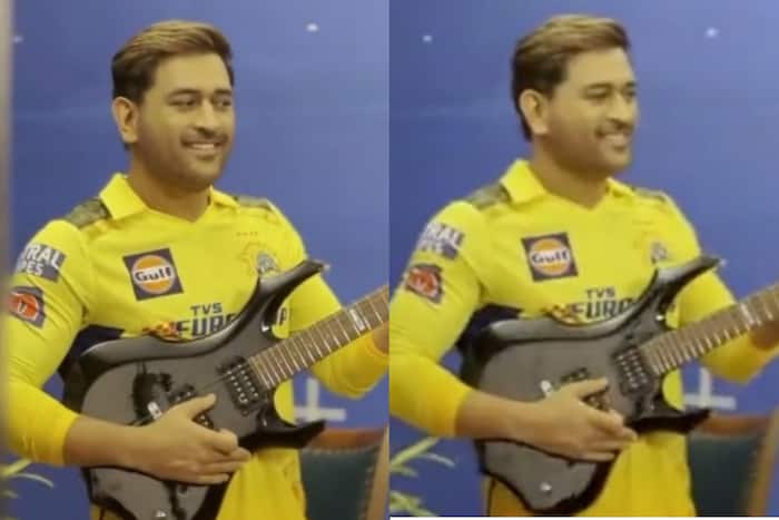 CSK Captain MS Dhoni NEW Rockstar Look Goes VIRAL- WATCH Video | IPL 2023