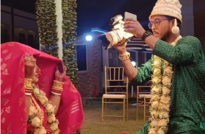 Video of Wedding Photographer Clicking Photos of His Bride Goes Viral ...
