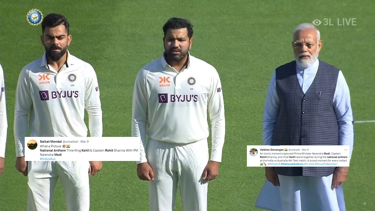Narendra Modi, Rohit Sharma, Virat Kohli in One Frame During National ...