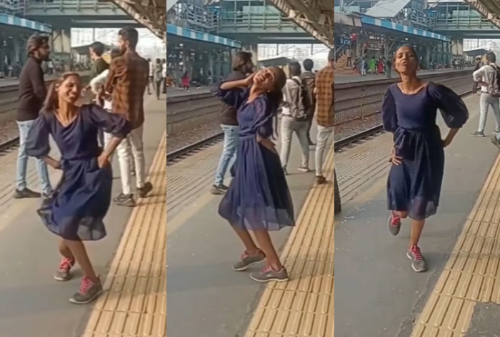 Viral Video of Girl Dancing at Railway Station Makes Netizens Cringe ...