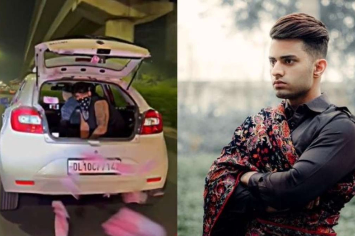 फेमस यूट्यूबर जोरावर सिंह ने कार से सड़कों पर उड़ाए