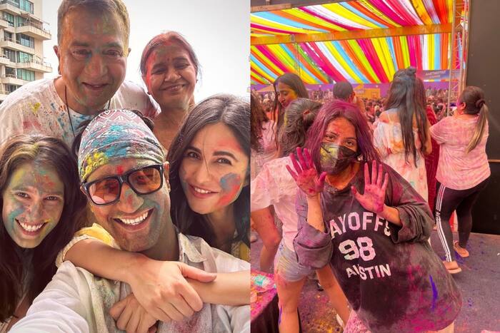 Bollywood Star Wishes Holi: बॉलीवुड सितारों ने खेली धुआंधार होली, रंगो ...