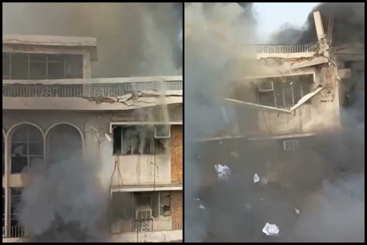 On Camera: Three-Story Building Collapsed In Delhi Like House Of Cards ...