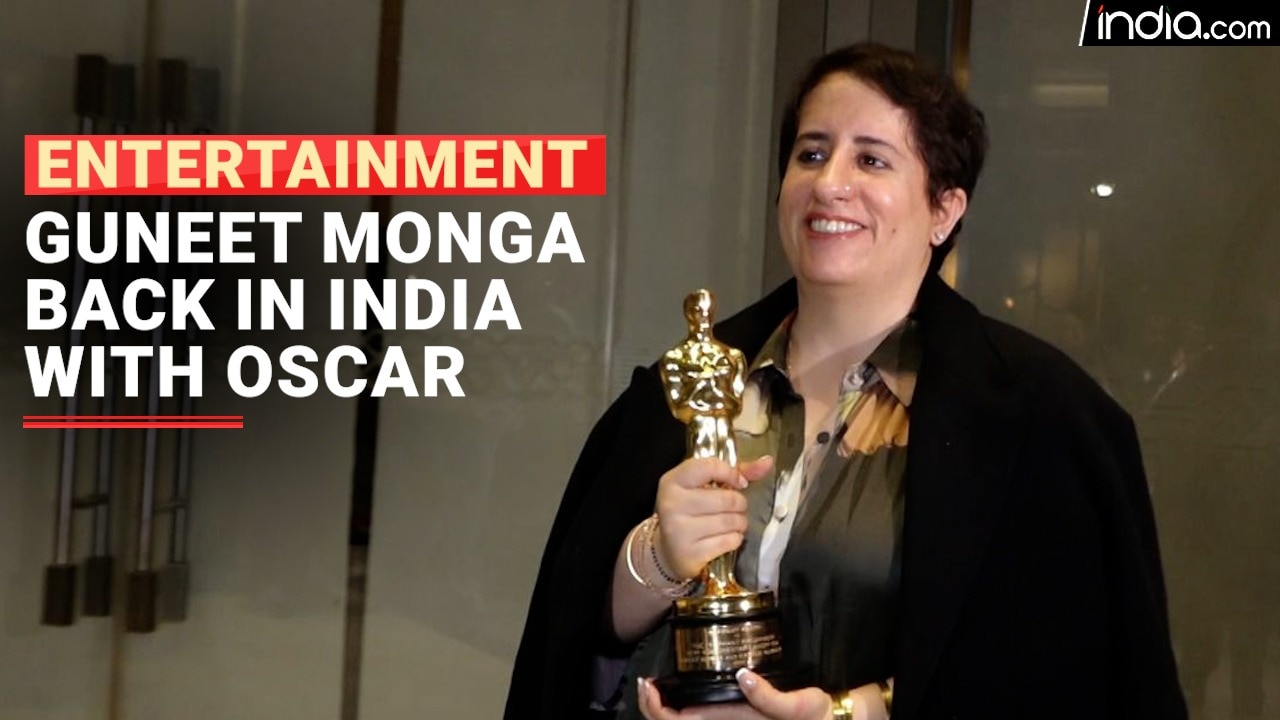 Guneet Monga Is Back In India With Oscar Award, Says This Win Is ...
