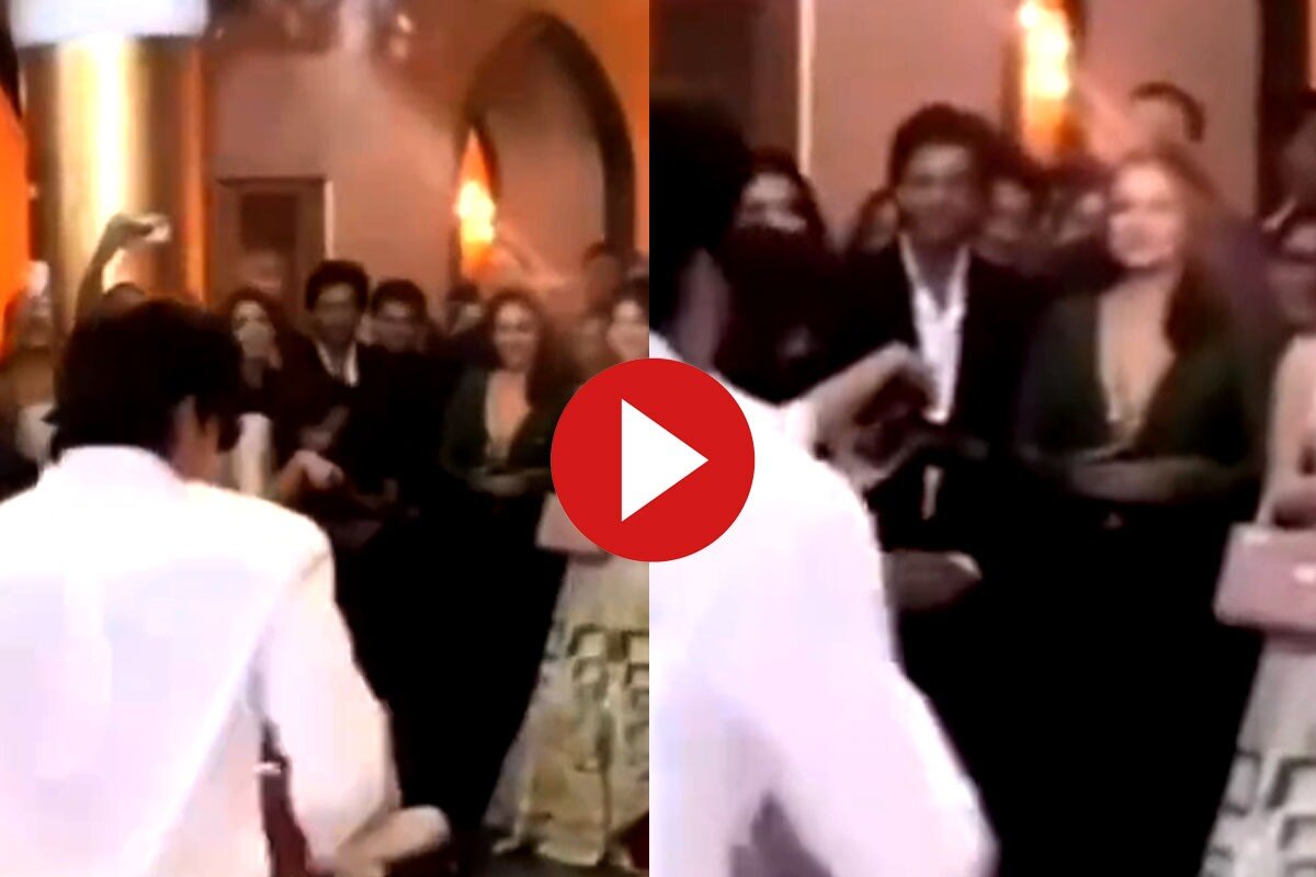 Ahaan Panday Karan Mehta Recreate Shah Rukh Khans Song at Alanna ...