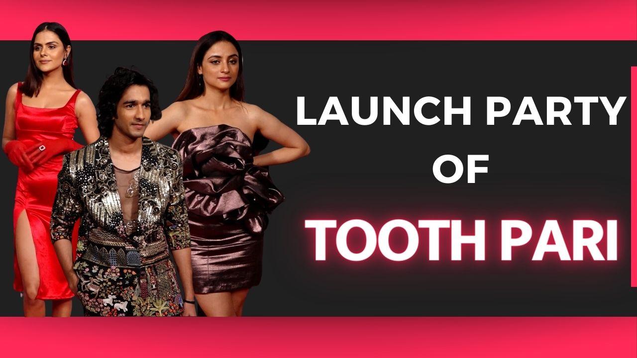 Priyanka Chahar Choudhary Raises Temperature At Tooth Pari Launch Party ...