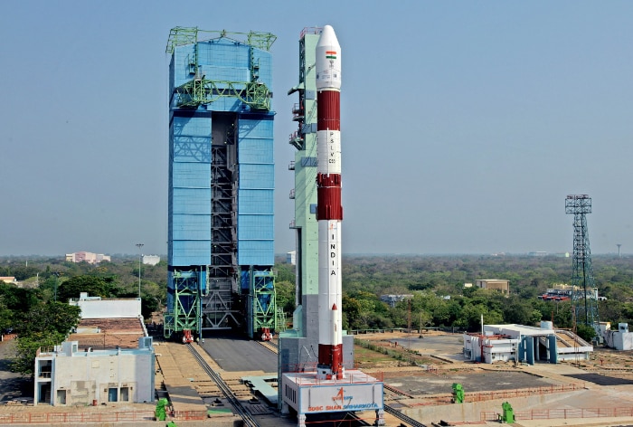 Watch: ISRO's PSLV-C55/TeLEOS-2 Lifts Off from Sriharikota