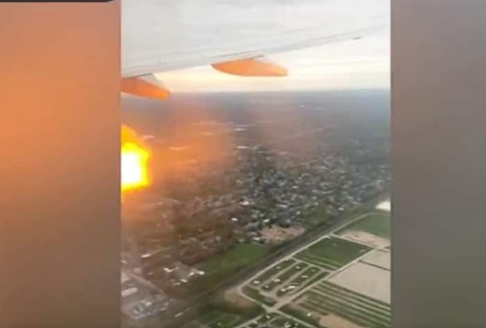 American Airlines Flight Catches Fire Mid-Air, Makes Emergency Landing ...