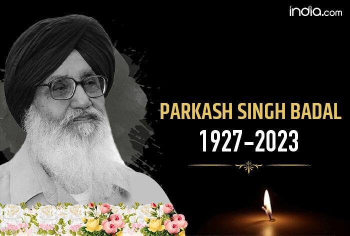 Parkash Singh Badal, Former Punjab CM and Shiromani Akali Dal Patron ...