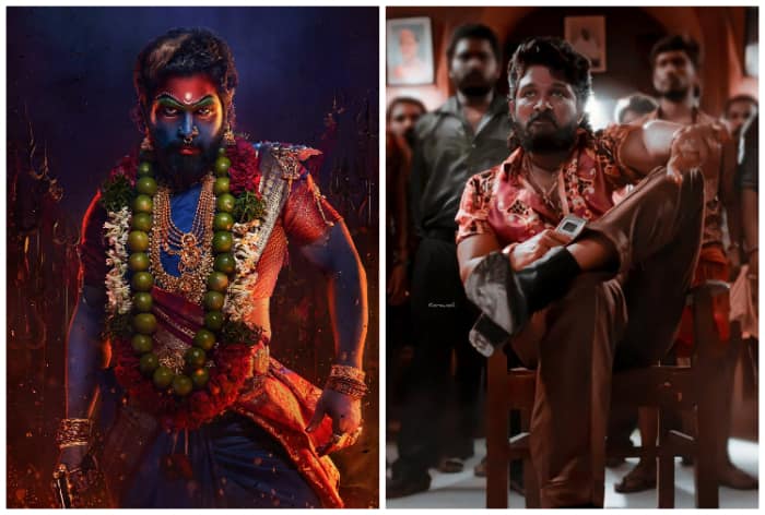Pushpa 2 Allu Arjuns Fiery Look in New Poster Storms The Internet Fans go Bonkers Check Reactions