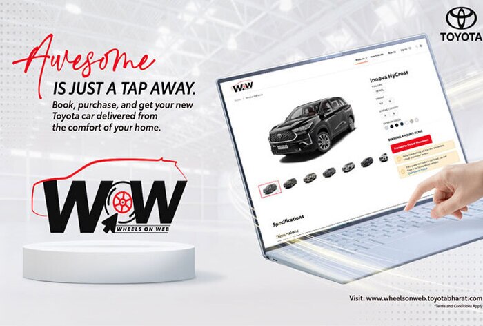 All You Need To Know About ‘Wheels On Web’, Toyota’s First-Ever B2C Online Platform, For ...