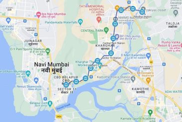 Navi Mumbai Metro Line 1 To Become Reality In April: Stations, Fare ...