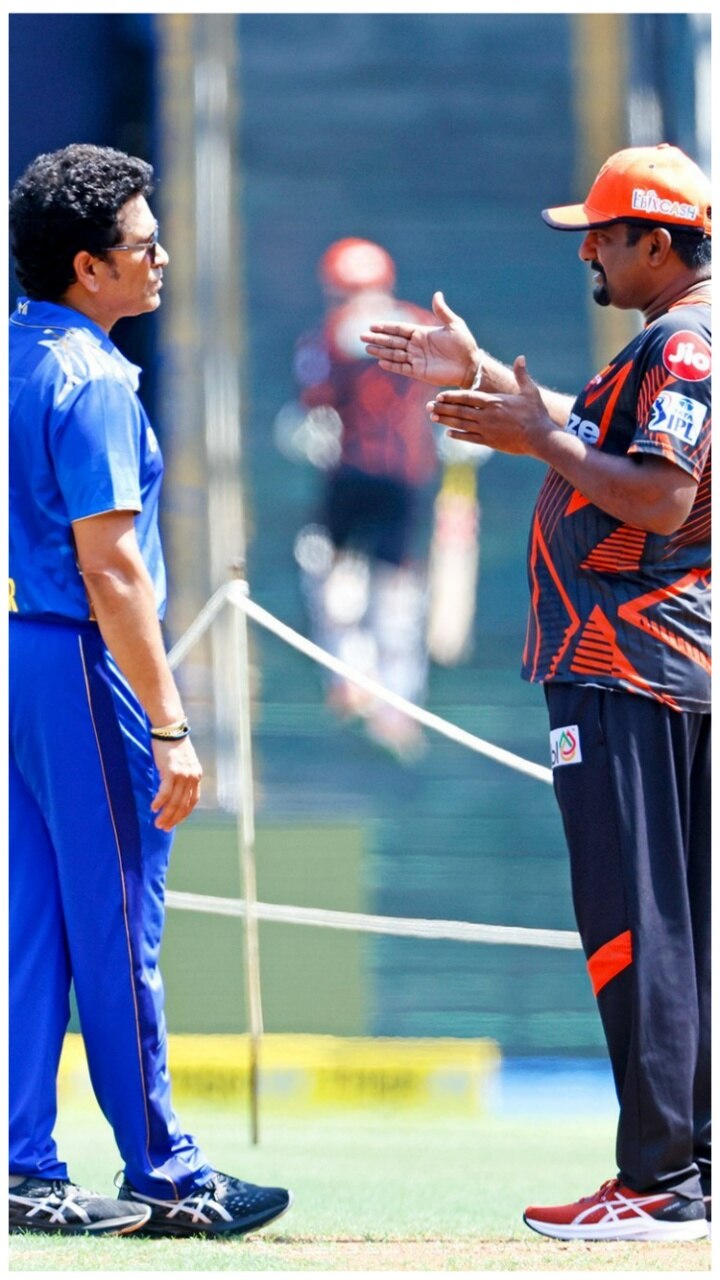 Sachin Tendulkar, Muttiah Muralitharan Roll Back Years | IN PICS Sachin Tendulkar, Muttiah Muralitharan Roll Back Years | IN PICS