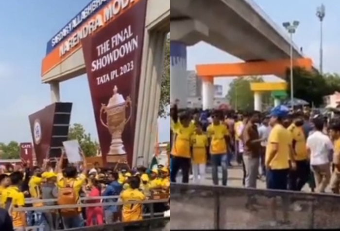 IPL 2023: MS Dhoni Fans Takeover Ahmedabad Ahead Of CSK vs GT Final ...