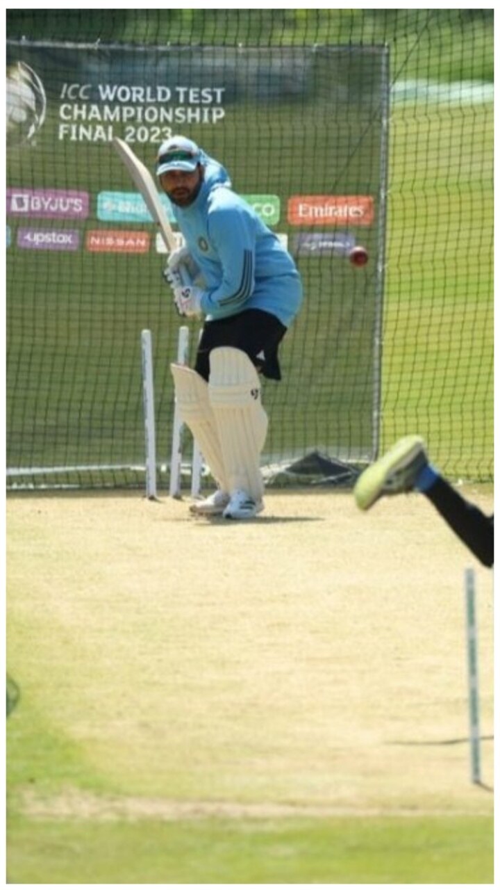 Rohit Sharma's Net Session Ahead Of WTC Final