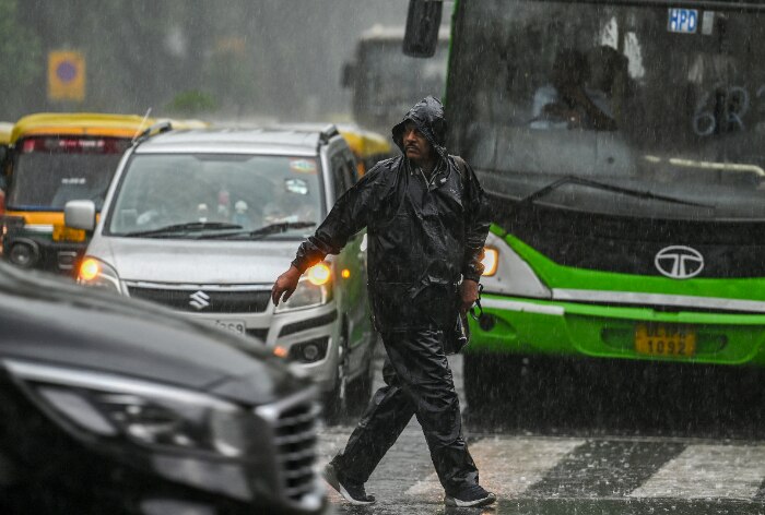 Heavy Rain In Delhi-NCR Leads To Traffic Woes, Waterlogging: Check List Of Roads To Avoid