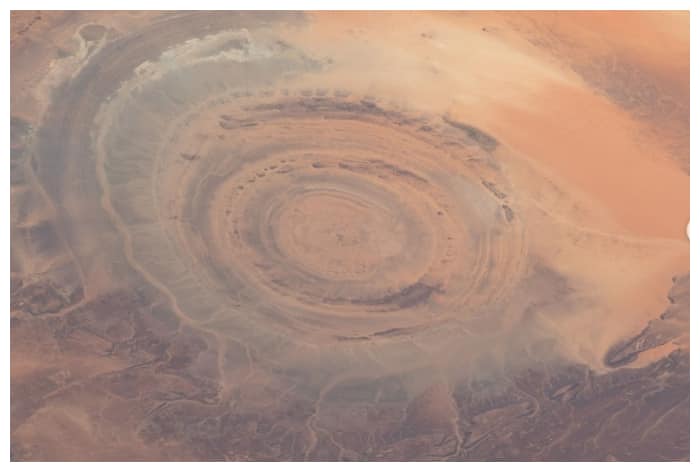 Richat Structure Eye Of The Sahara Spotted From ISS NASA Shares Pictures