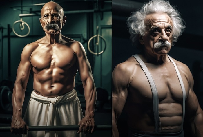 From Gandhi to Einstein: AI Artist Reimagines Historical Figures as ...