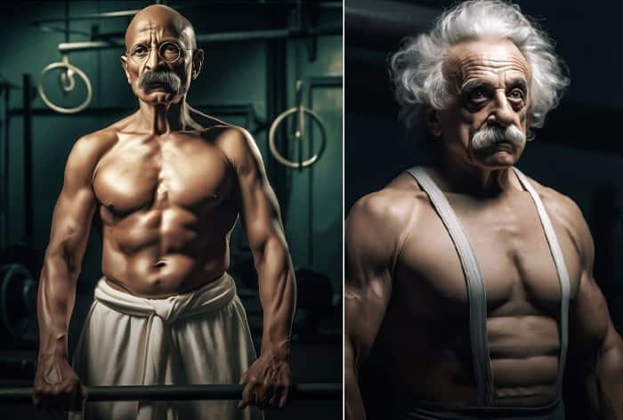 From Gandhi to Einstein: AI Artist Reimagines Historical Figures as ...