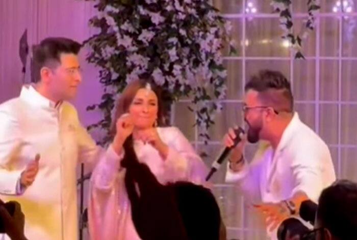 Parineeti Chopra Raghav Chadha Groove to Gal Mitthi Mitthi as Mika ...