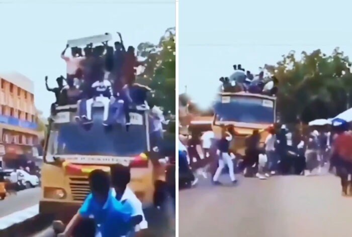 Bus Driver Ka Video: बस ड्राइवर ने सेकेंड में उतार दिए दो दर्जन यात्री ...