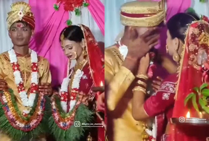 Bride Groom Video: दूल्हे को जरा भी दिक्कत हुई तो बर्दाश्त ना कर पाई दुल्हन, फिर यूं दिखाया ...