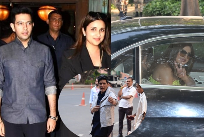 Parineeti-Raghav Engagement: परिणीति ने पहनाई राघव को अंगूठी, तस्वीरें ...