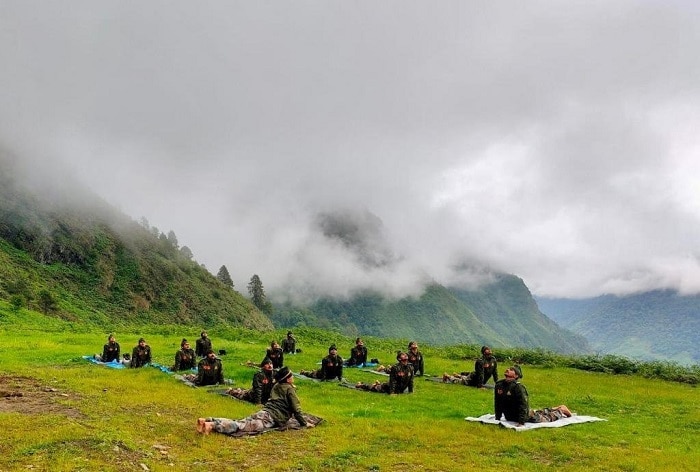 International Yoga Day LIVE: Stage Set For Celebrations At North Lawn ...