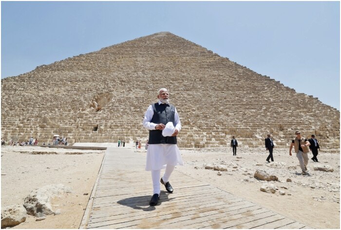 4 हज़ार साल से भी पुराने हैं ये पिरामिड, जिन्हें PM Modi देखने पहुंचे ...