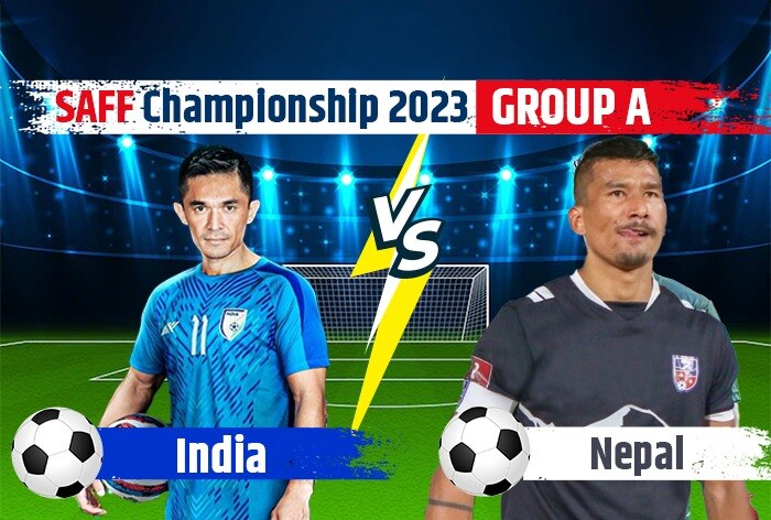 SAFF चैम्पियनशिप 2023: जानें कब और कहां देख सकते हैं भारत vs नेपाल मैच ... SAFF चैम्पियनशिप 2023: जानें कब और कहां देख सकते हैं भारत vs नेपाल मैच ...