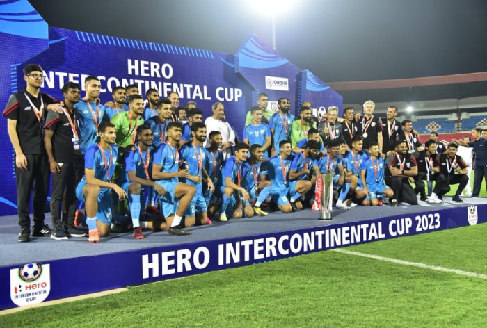 इंटरकॉन्टिनेंटल कप विजेता भारतीय टीम को सरकार देगी 1 करोड़ रुपये ...