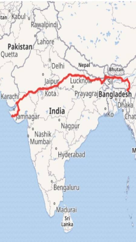 Longest National Highways In India, 47% OFF
