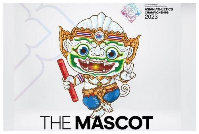 Thai Hanuman Is Mascot Of Asian Athletics Championships 2023 Image Released