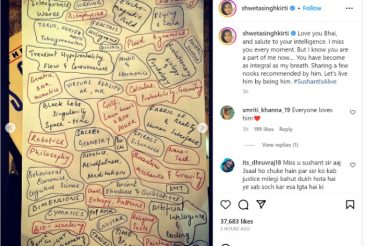 Sushant Singh Rajput Death Anniversary: Late Actors Sister Remembers ...